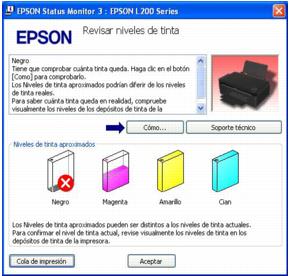 Como poner los códigos de tinta a impresoras Epson | es.Rellenado