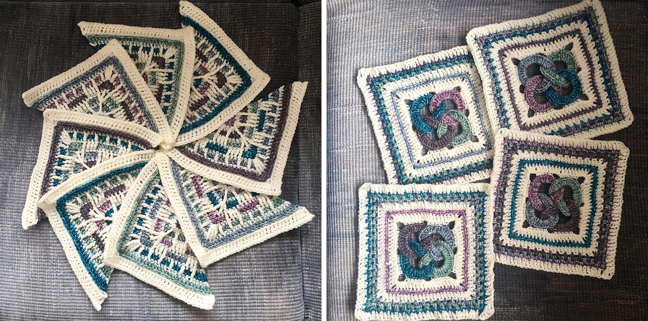 About Labyrinth Celtic mandala blanket | LillaBjörn's Crochet World