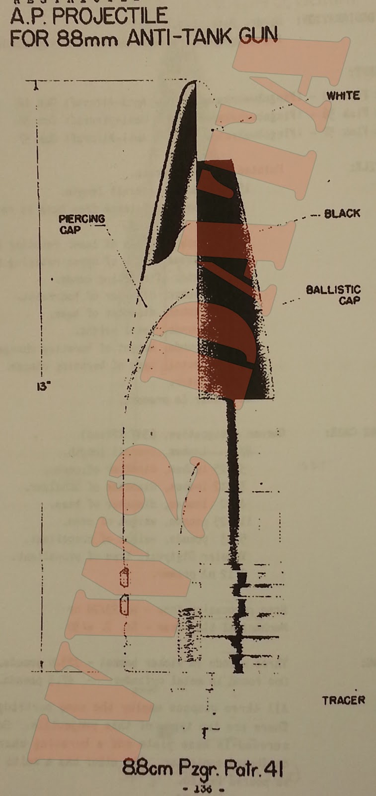WW2 Equipment Data: German Projectiles - 88mm Projectiles