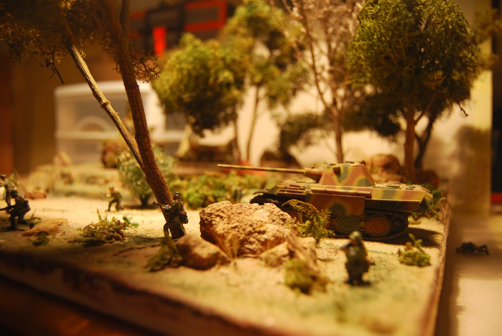 Dioramas y viñetas de Agustin Rivas: DIORAMA CON RIO (En construcción)