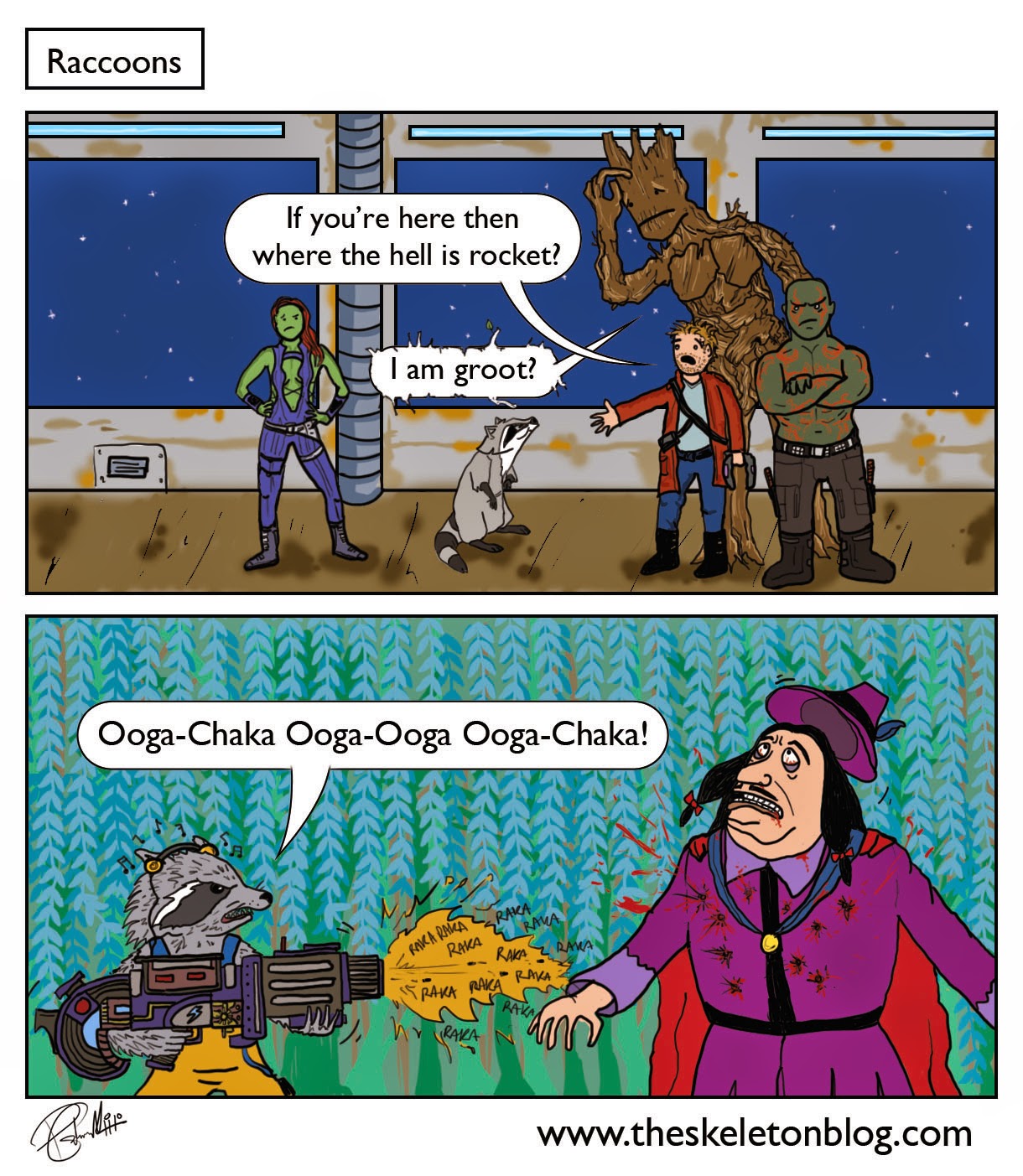 Skeleton Blog: Raccoons