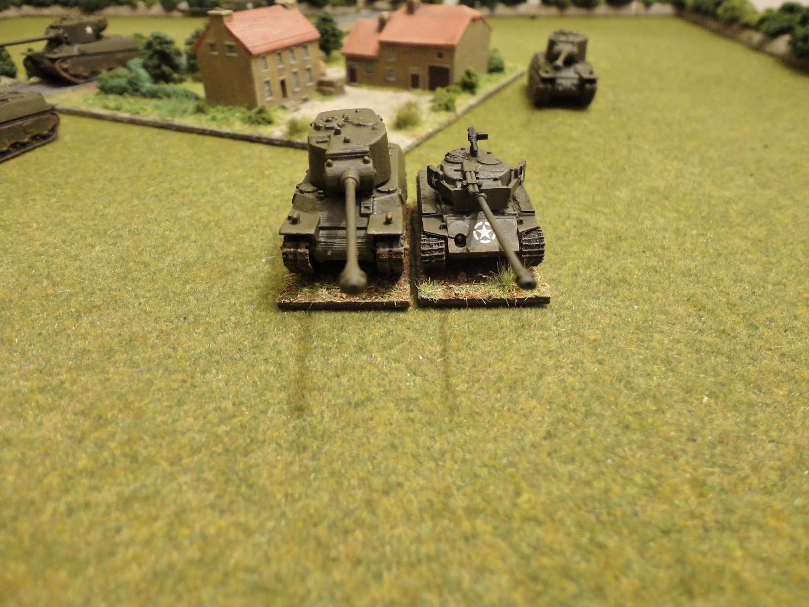 10/ 12mm WW2 and 6mm Napoleonic gaming: US M6A2E1 Heavy tank