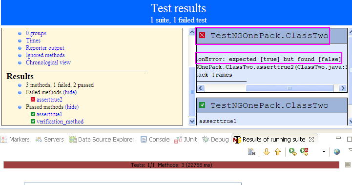 Selenium WebDriver assertTrue assertion example with TestNG Selenium WebDriver assertTrue assertion example with TestNG