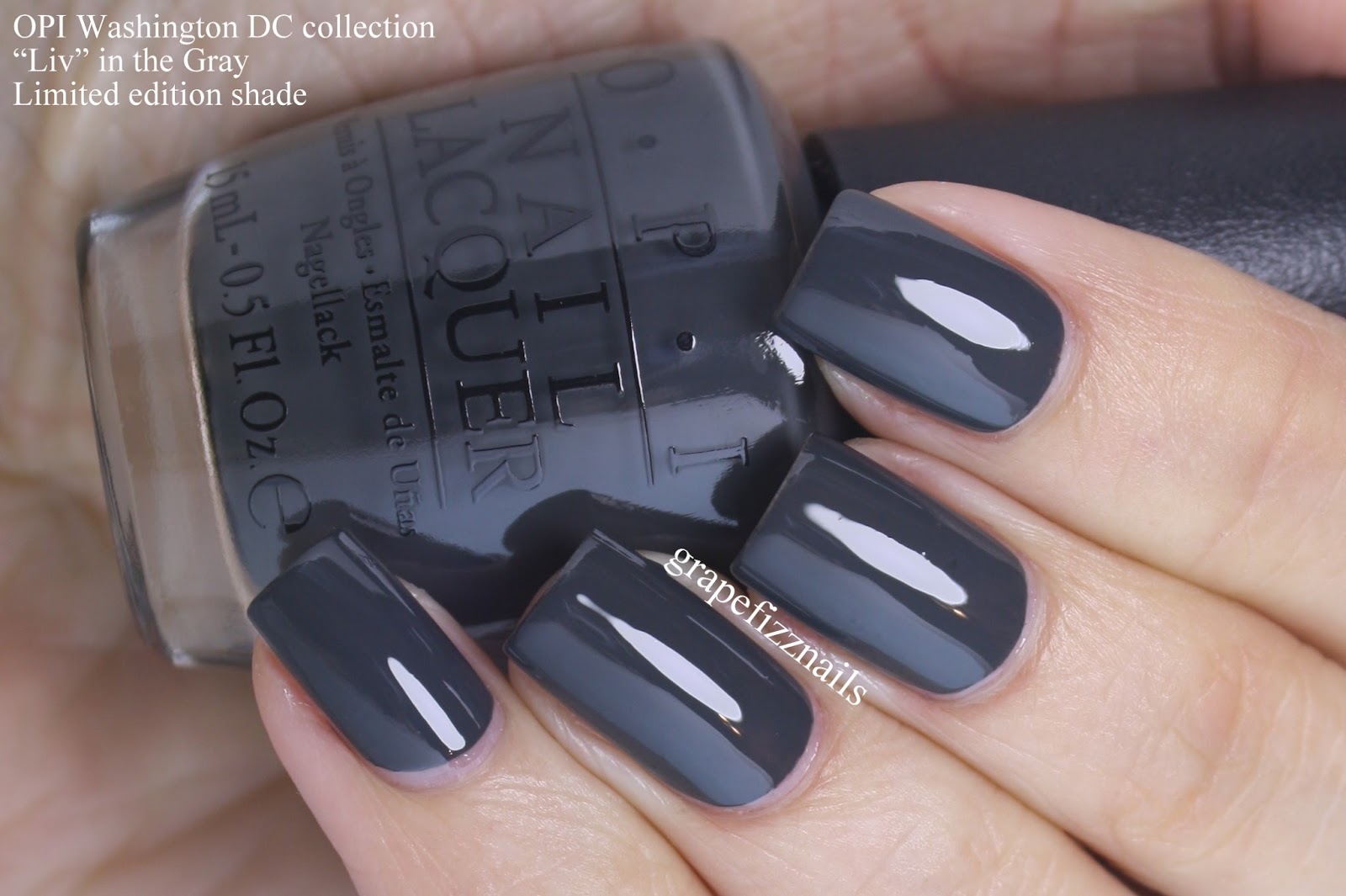 Grape Fizz Nails: OPI Washington DC Collection for Fall/Winter 2016