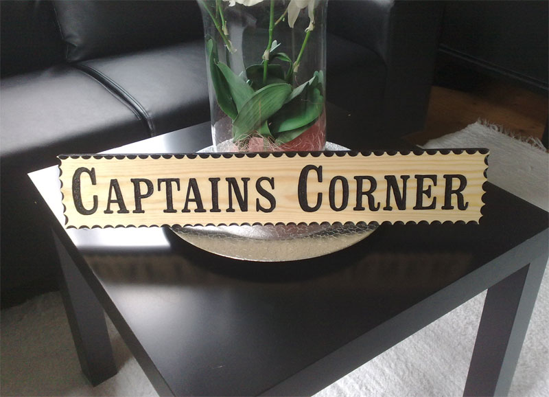 Morris Signs: Skylt Exemplar