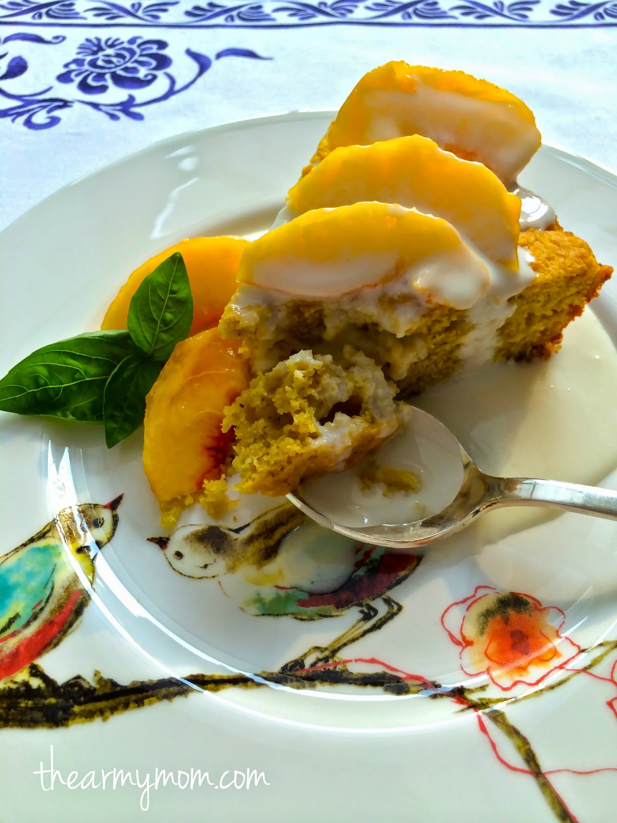 From Captain's Daughter to Army Mom: Cornbread with Peaches and ...