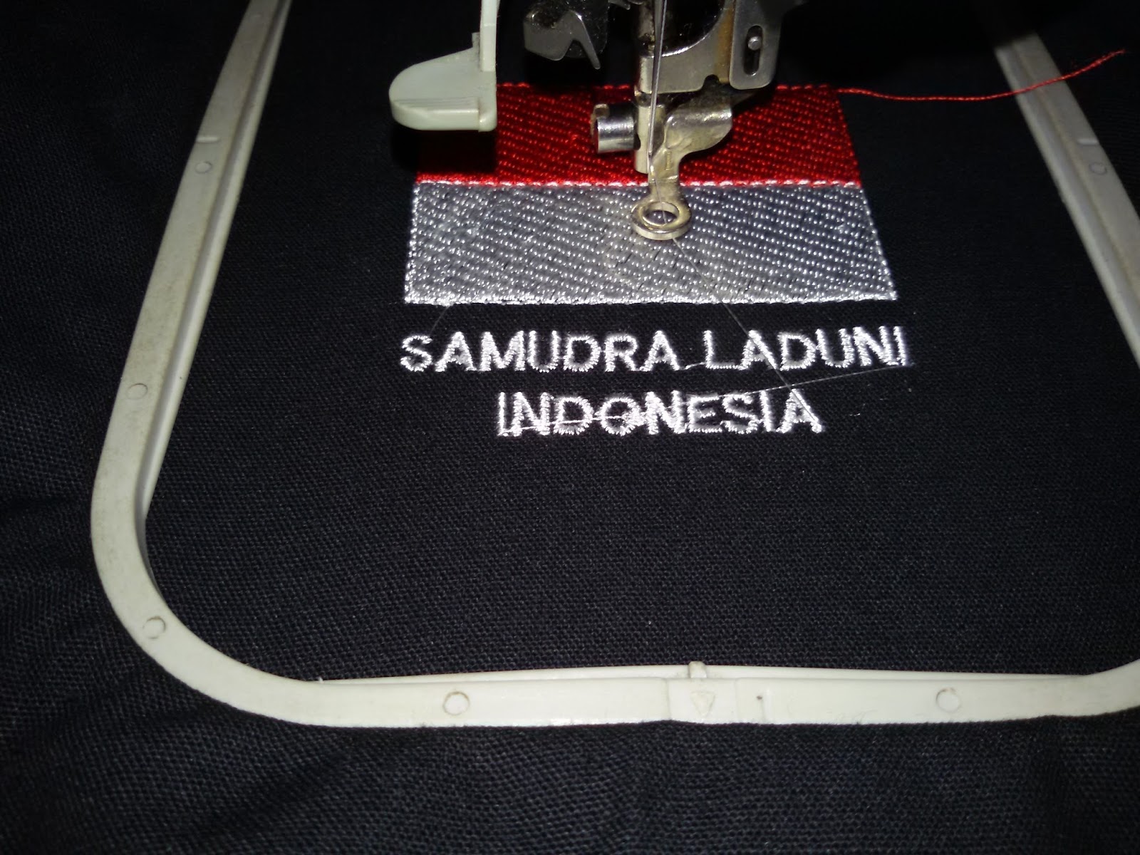 Proses Bordir & Sablon