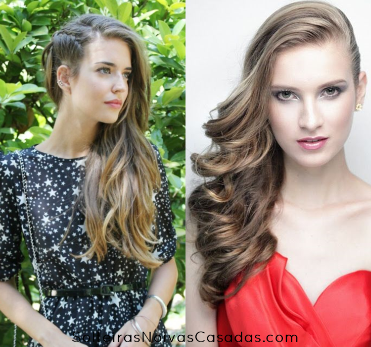 Trend Alert: Penteados com Cabelo Lateral - Solteiras Noivas Casadas
