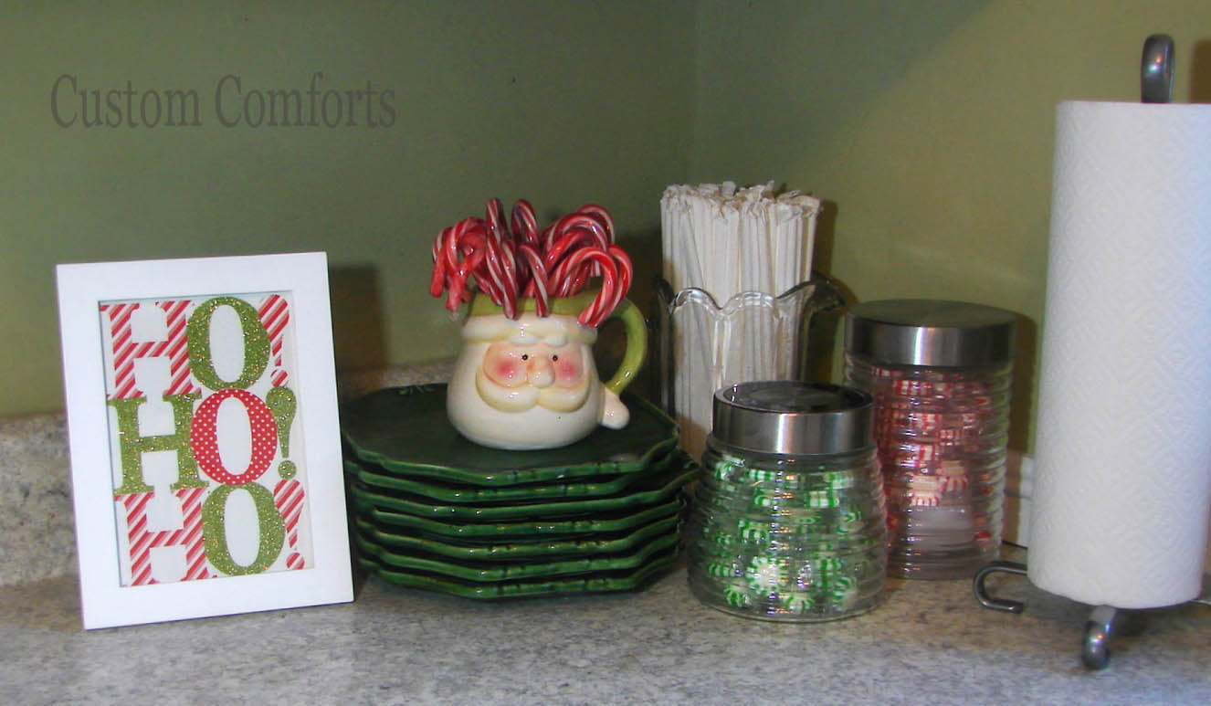 Custom Comforts: Ho Ho Ho - Holly Jolly Kitchen