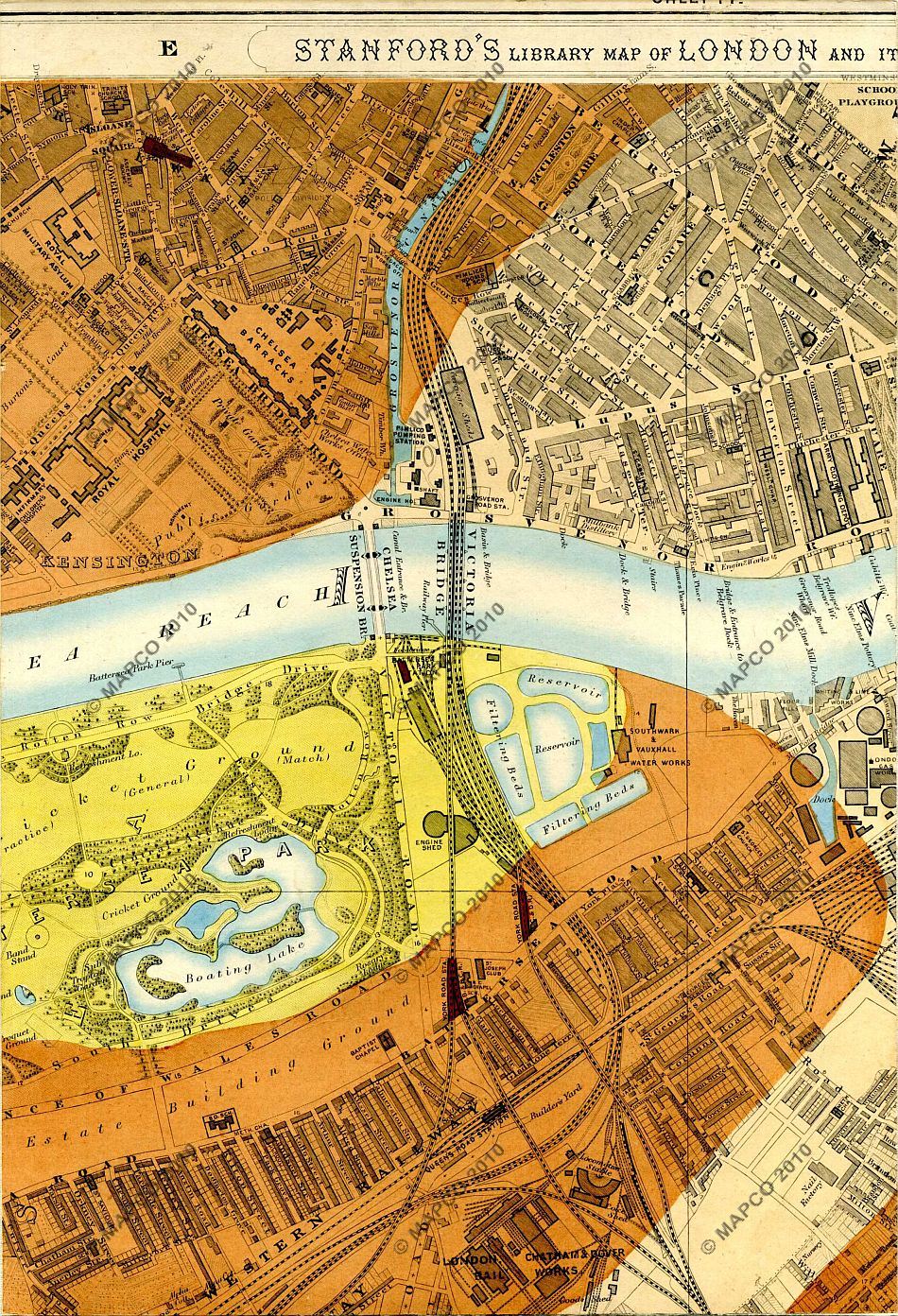 Battersea Heartlands: Historical Map of Awesomeness