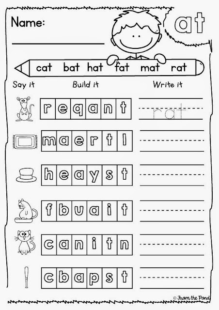 Say It, Build It, Write It! | From the Pond