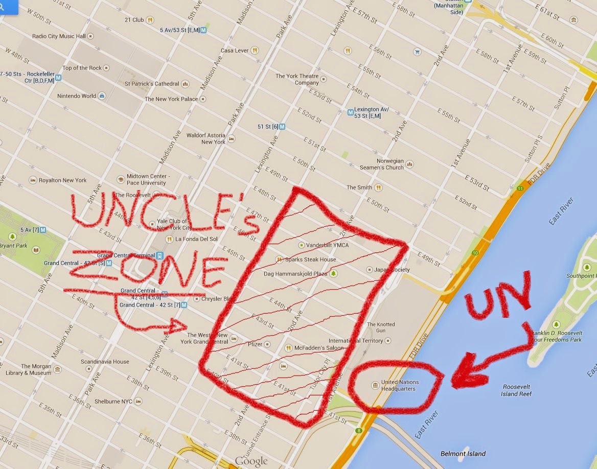 How to find UNCLE's Headquarters