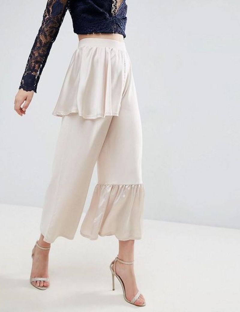 DIY INSPIRATION FRILL / RUFFLE HEM PANTS | Mystylediaryy