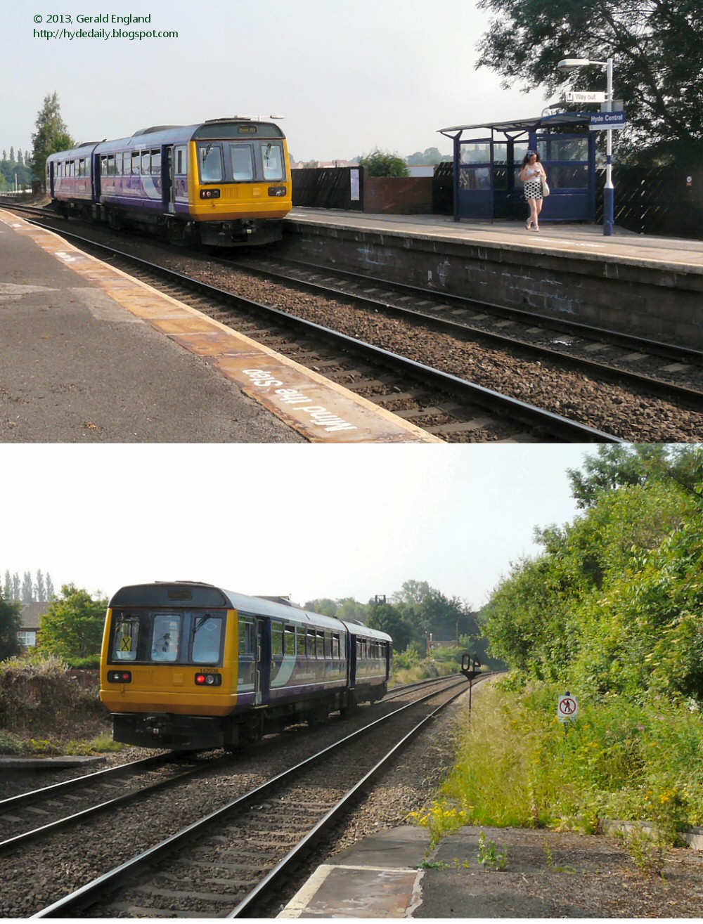 Hyde Daily Photo Volume 2 (2011-2015): Mind the Step: Rose Hill train ...