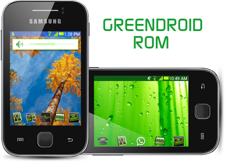 [CUSTOM ROM] GreenDroid GD Samsung Galaxy Y - Zakaria ANDROID blog