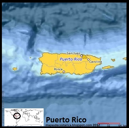 MAPAS DE: Puerto Rico