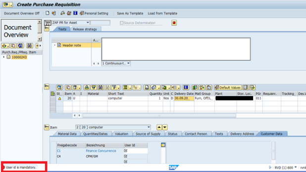 SAP ABAP Central: Purchasing Document Approval Process with Manual ...