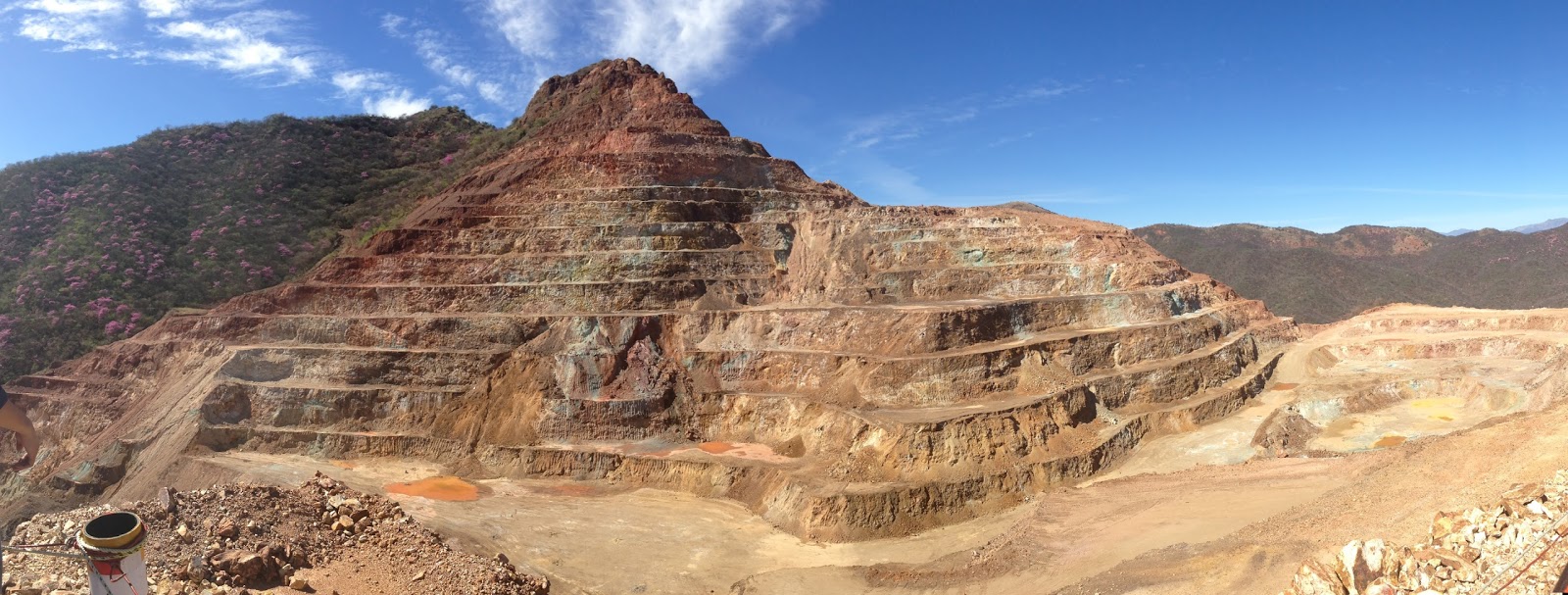 Minas a cielo abierto en Sonora.: Mina Luz del Cobre en San Antonio de ...