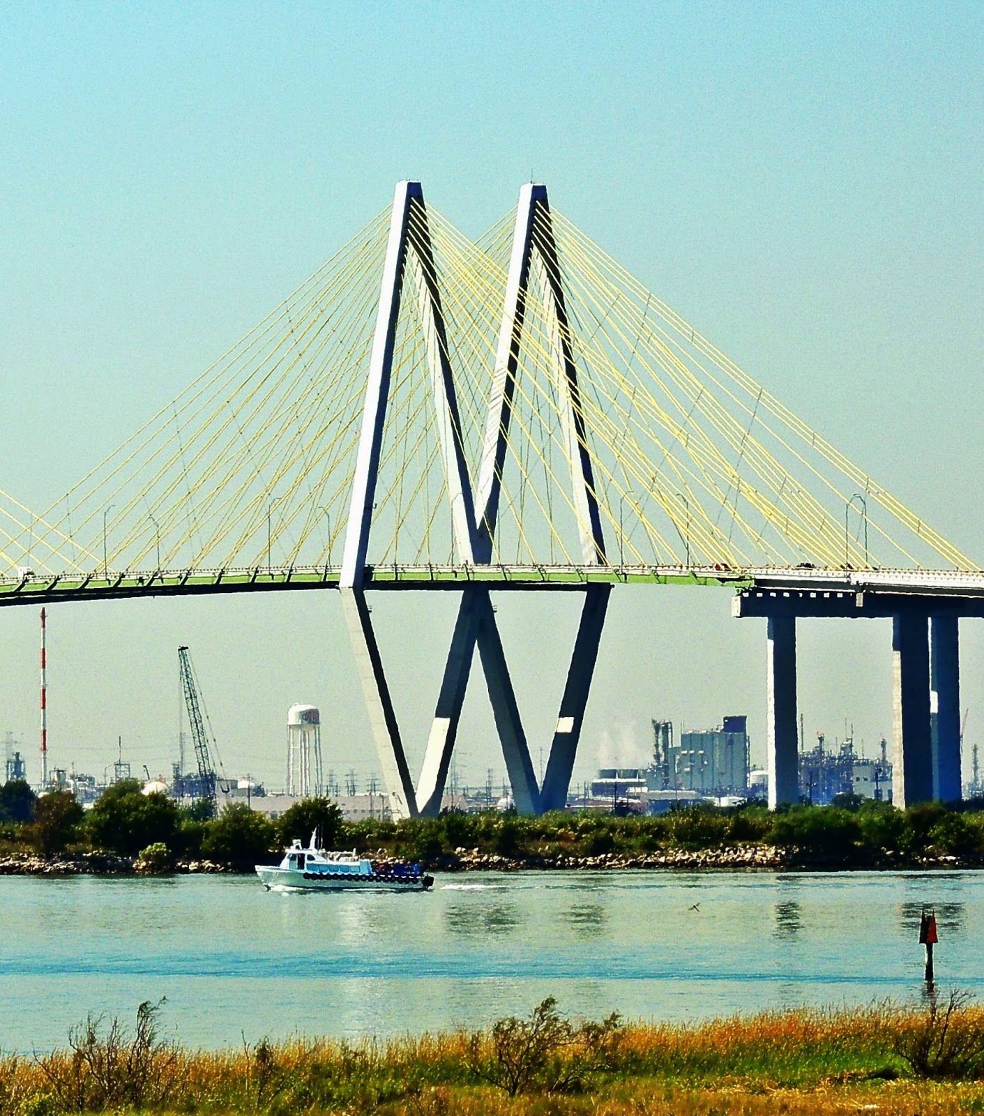 Historical Markers of Baytown: The Fred Hartman Bridge by Chiwe Tsoka