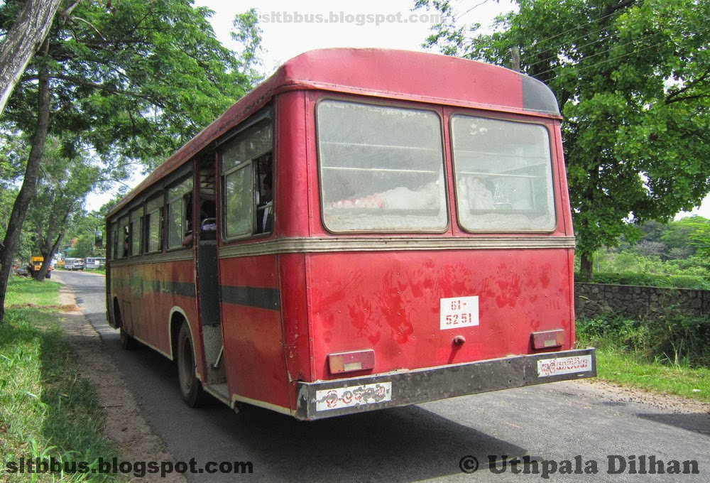 SLTB buses - ශ්‍රී ලංගම බස්: Bharat bodied Ashok Leyland Viking bus ...