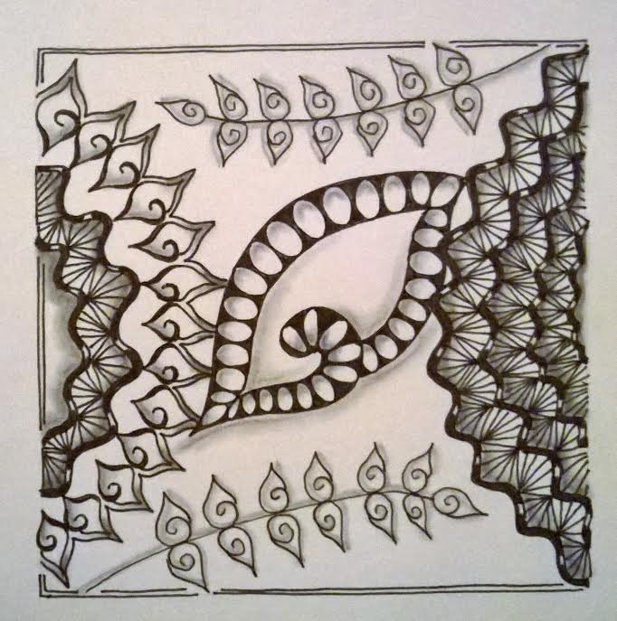 Tickled To Tangle: August 2015