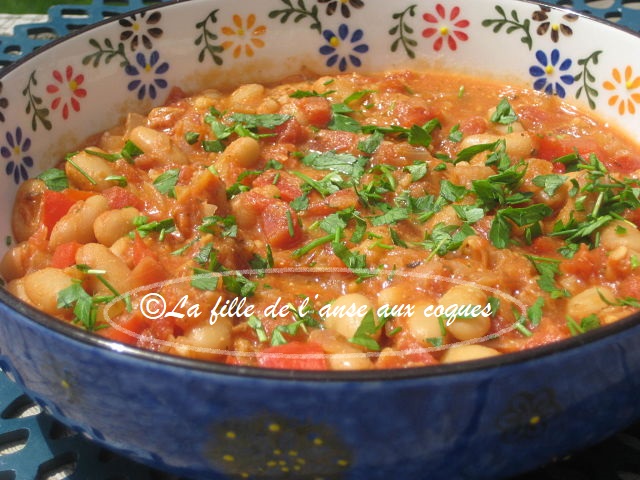 La fille de l'anse aux coques: RAGOÛT CRÉMEUX DE HARICOTS BLANCS ...