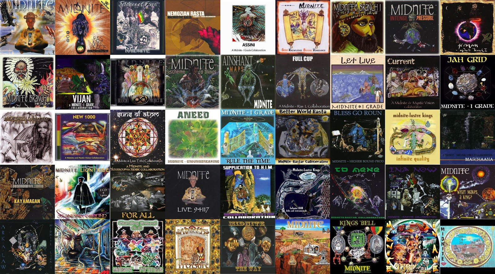 Achis' Reggae Blog: Discography: Midnite