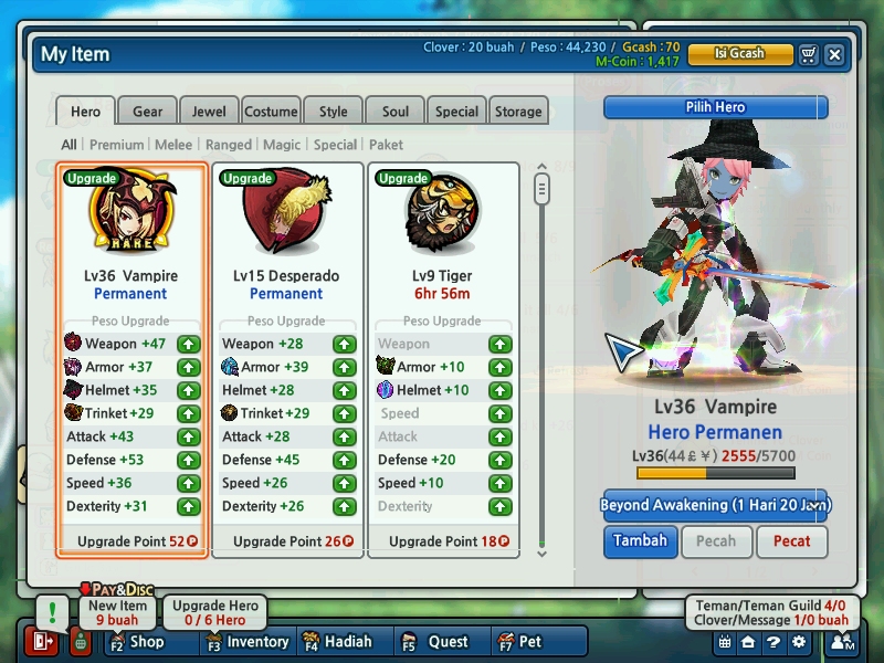 Gear Design Special Blooded Curse Vampire Sword | freeskinlostsaga ...