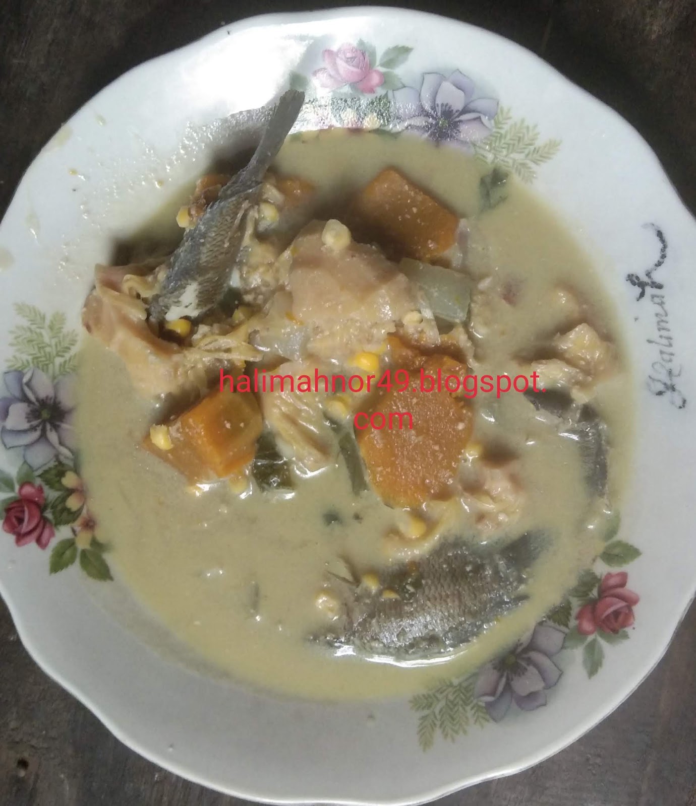 Khas dan Budaya Daerah Kalimantan: Gangan Waluh Balamak (Sayur Labu ...