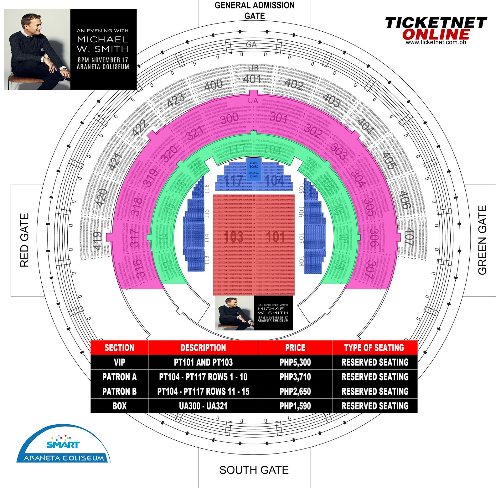 Michael W Smith is coming to Manila!