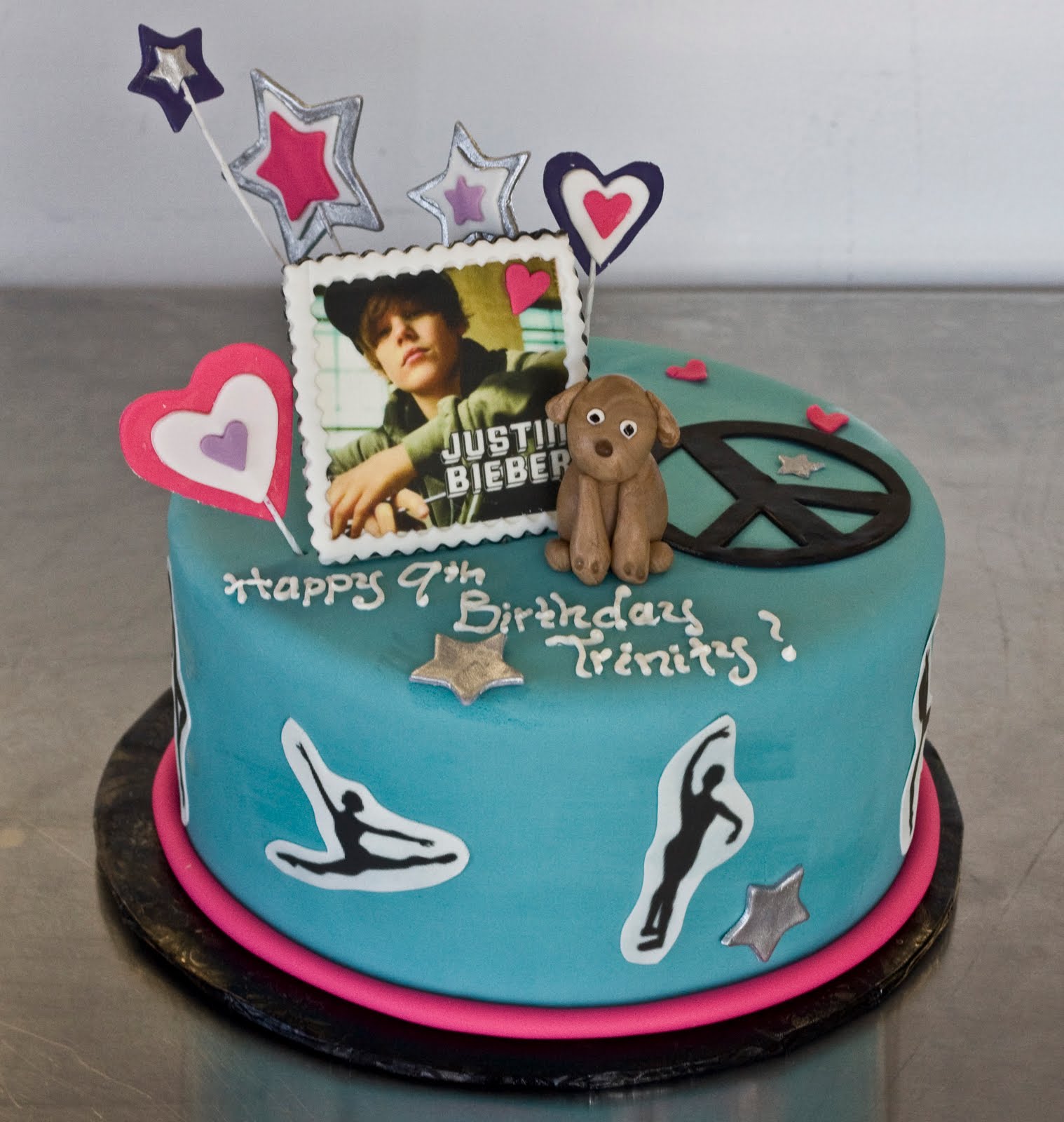 The Crimson Cake Blog: Justin Bieber Cake
