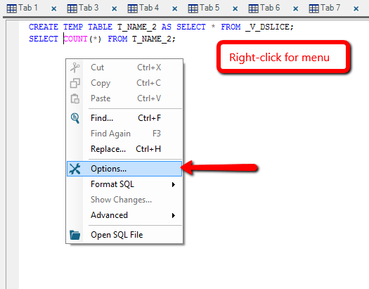 Netezza Sql And Admin Aginity Keep Connection Open To Preserve Temp Tables For Netezza Session