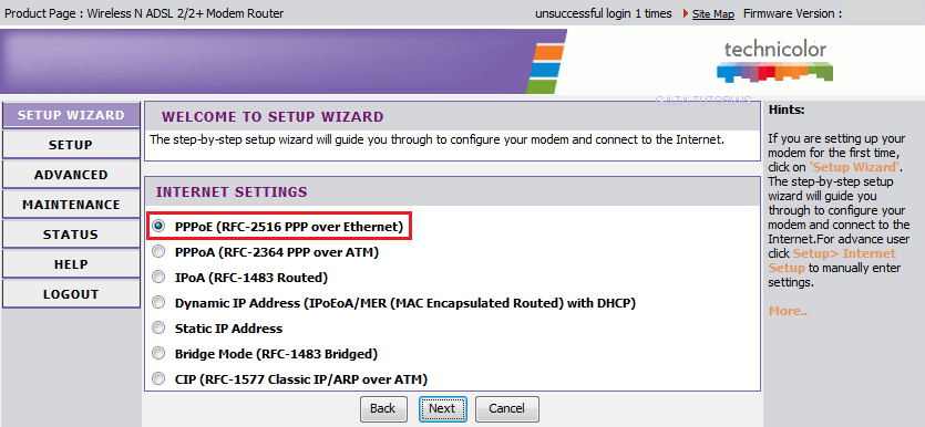 Gaza Tutorial: Tutorial TD5130 modem/roteador ADSL+