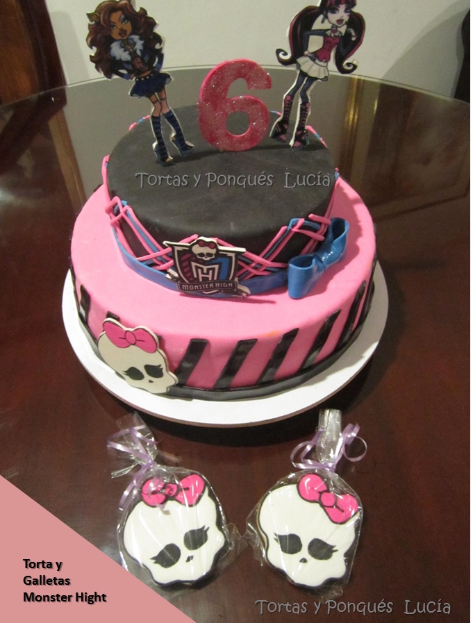 Tortas motivo monster high - Imagui