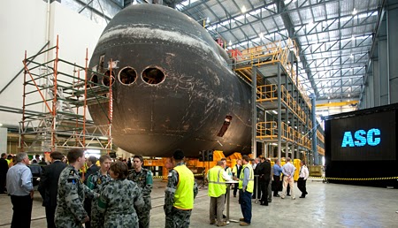 DEFENSE STUDIES: Contract Signed with ASC to Upgrade Collins Class ...