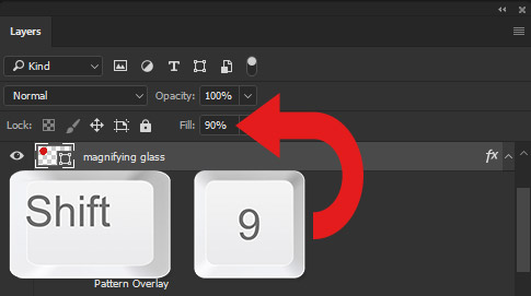 DezignEasy: Keyboard Shortcuts for Opacity and Fill Opacity in Photoshop