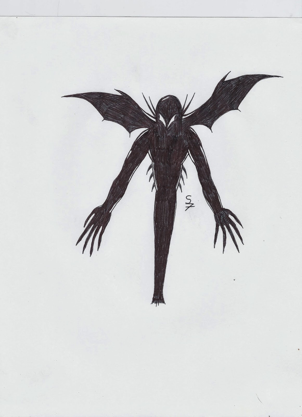 Samwise7RPG: A Bunch of Weird Monster Drawings