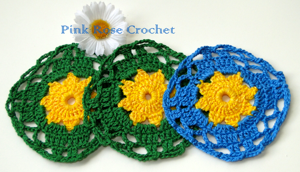 Pink Rose Crochet: Quadradinhos BR