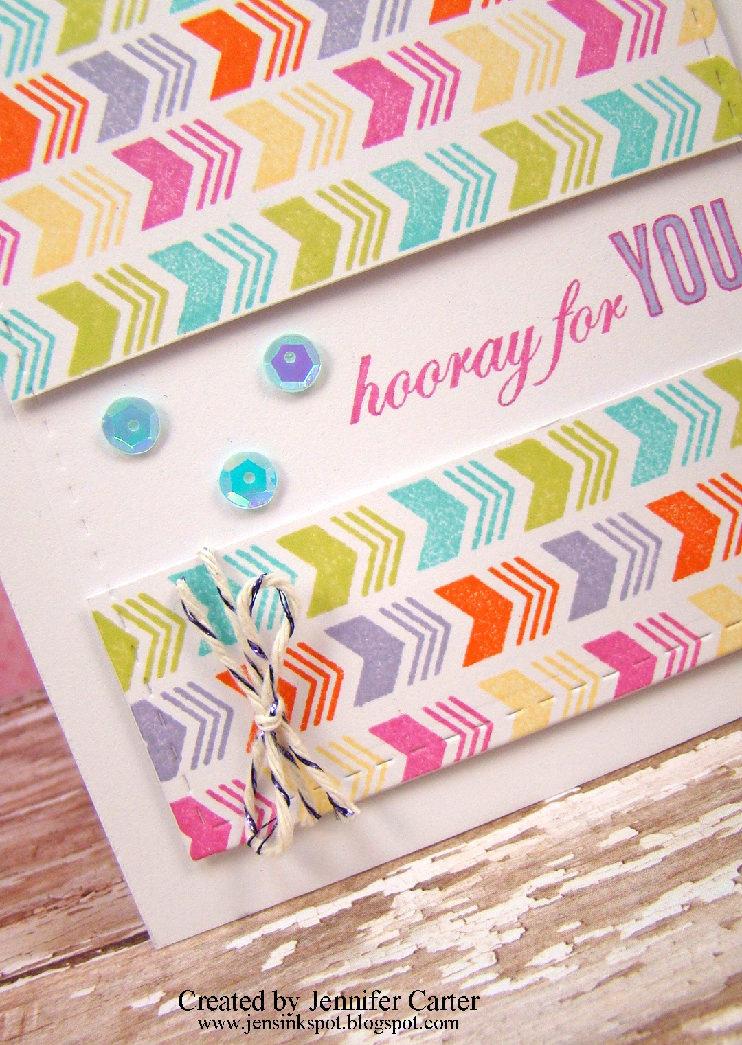 Jen's Ink Spot: Hooray for You!