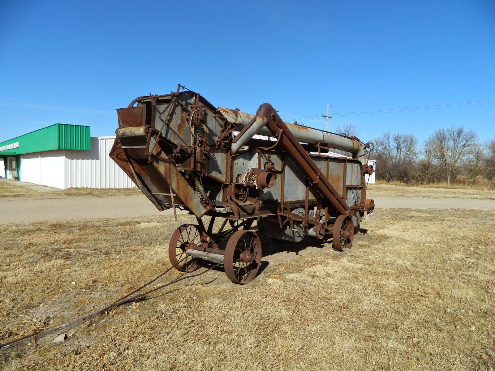 Stuhr Museum of the Prairie Pioneer's Harvesting Implements: June 2014