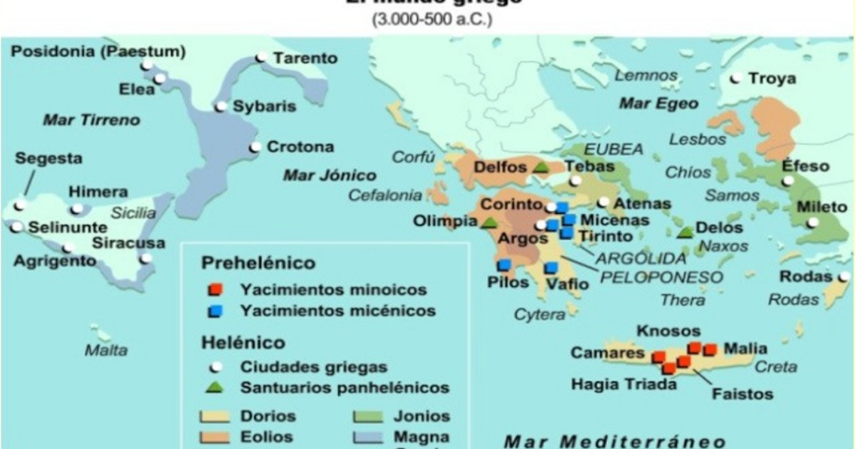 Asignatura Civilizaciones.: CULTURA MICÉNICA