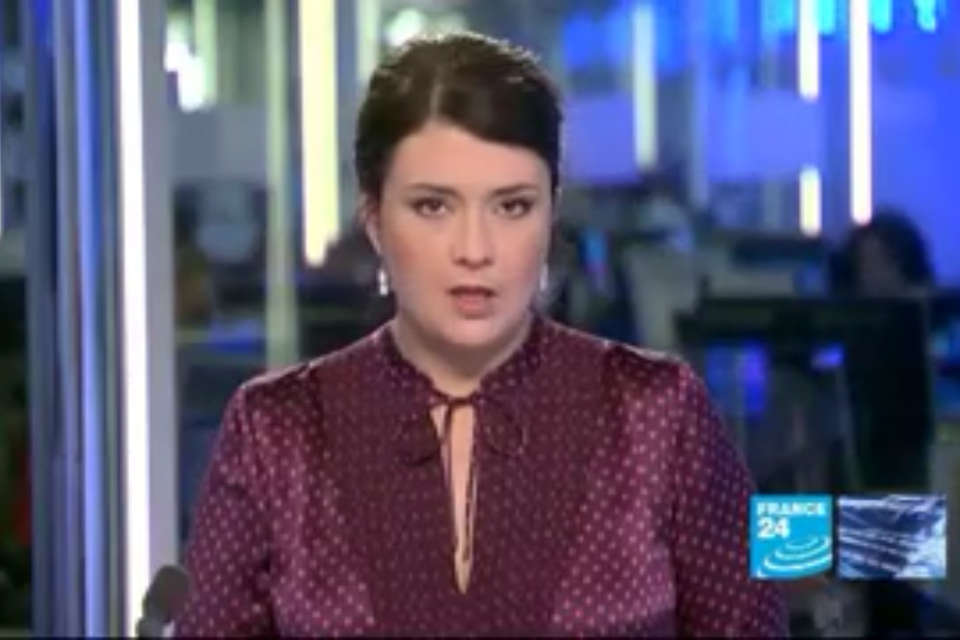 vuesalatele: 2012 01 11 @06H00 - AUDREY RACINE, FRANCE 24, LE JOURNAL