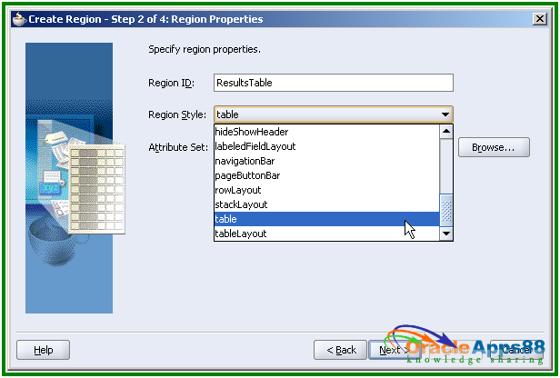 Oracle Applications Oracle Application Framework Oaf Creating Search Page