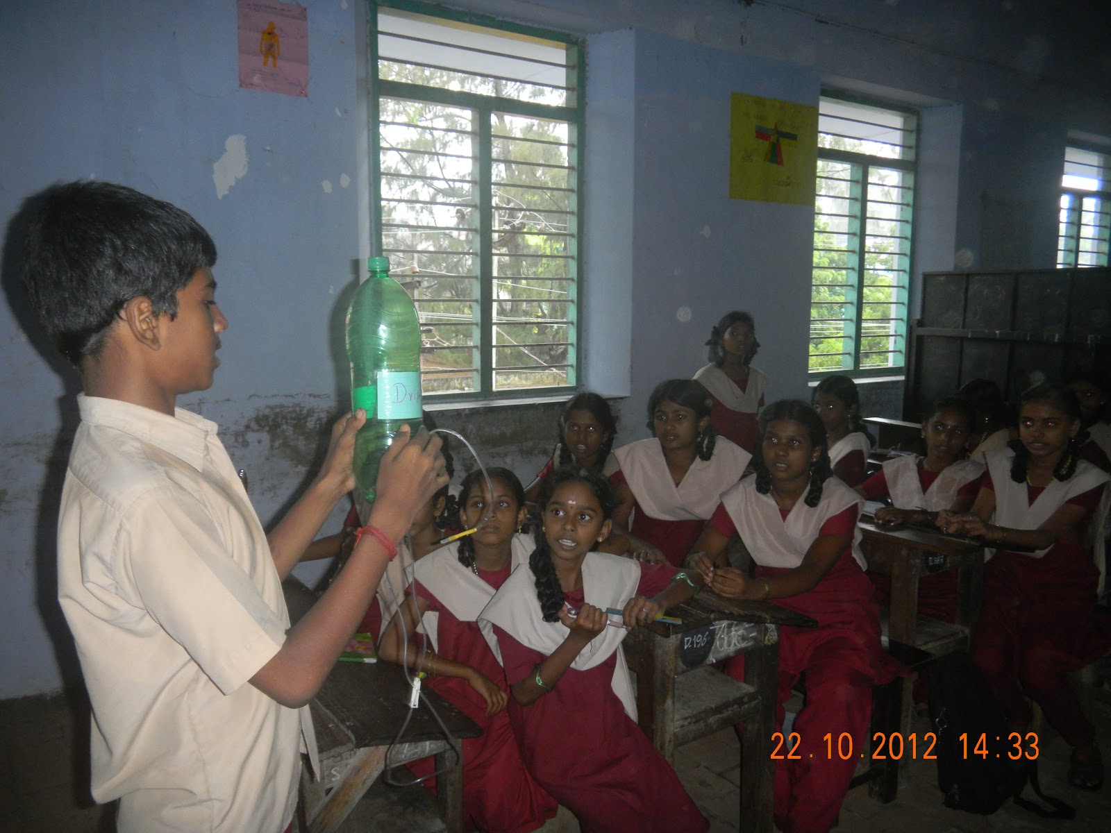 My School diary: Drip irrigation -Students project