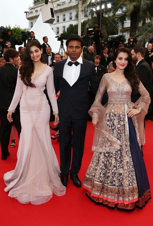 Ameesha Patel in Manish Malhotra at Cannes Film Festival 2013 - Fashion ...