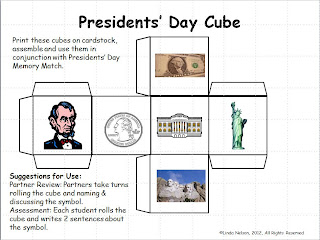 Classroom Freebies Too: A Little Something (or two!) for Presidents' Day
