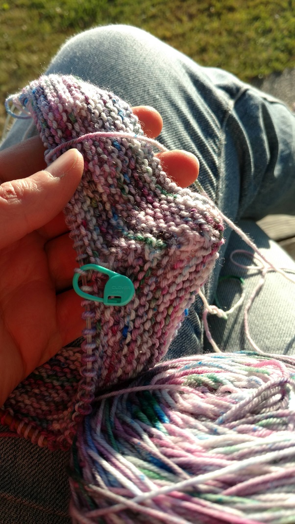 close knit: Beach Knitting