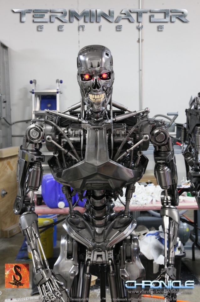 CHRONICLE TERMINATOR GENESYS T-800 ENDOSKELETON 1/1 A 1/4 | The Toyhell