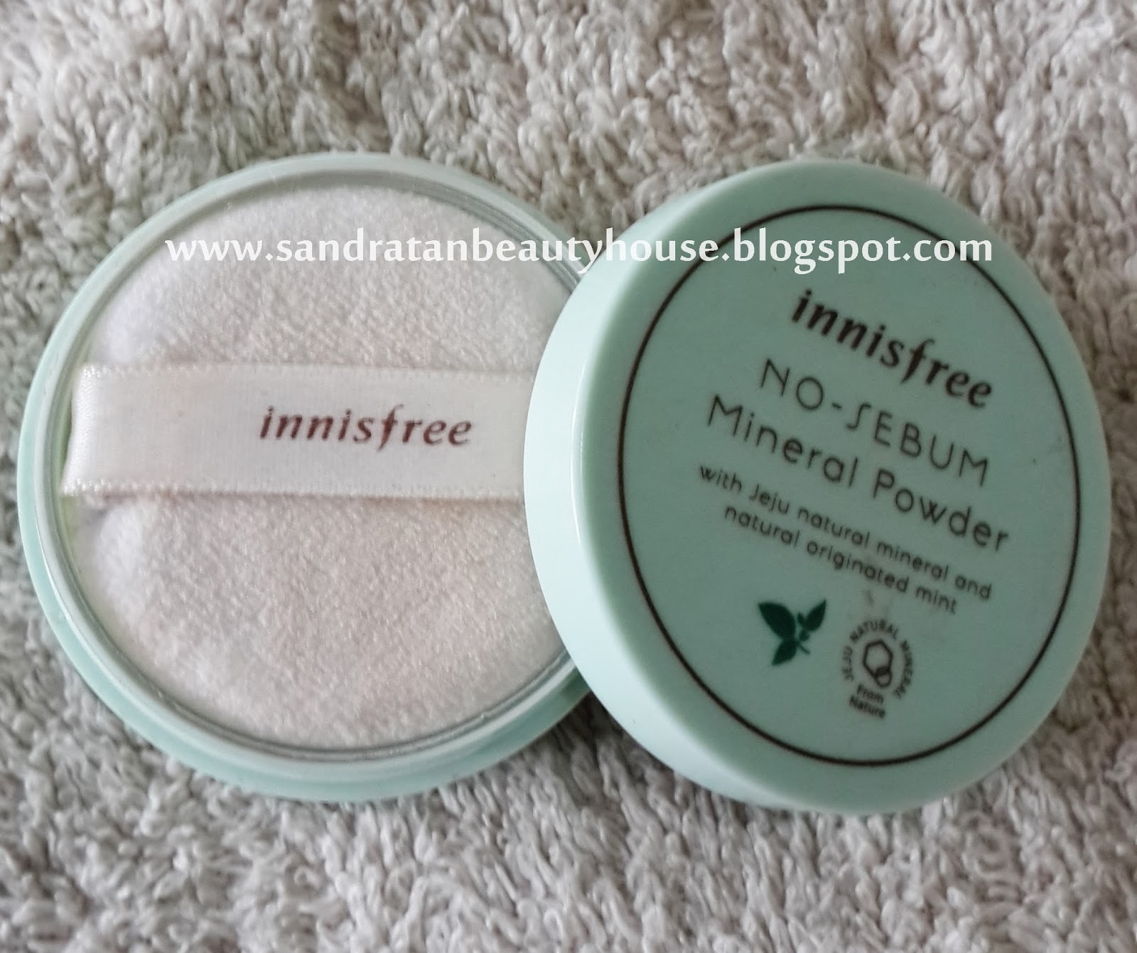 SandraTan Beauty House: Innisfree - No Sebum Mineral Powder Review