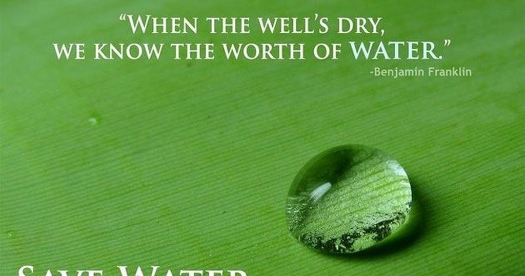 Save Water Quotes HD Wallpapers, Images, Photos, Pictures | WALLPAPERS LAP